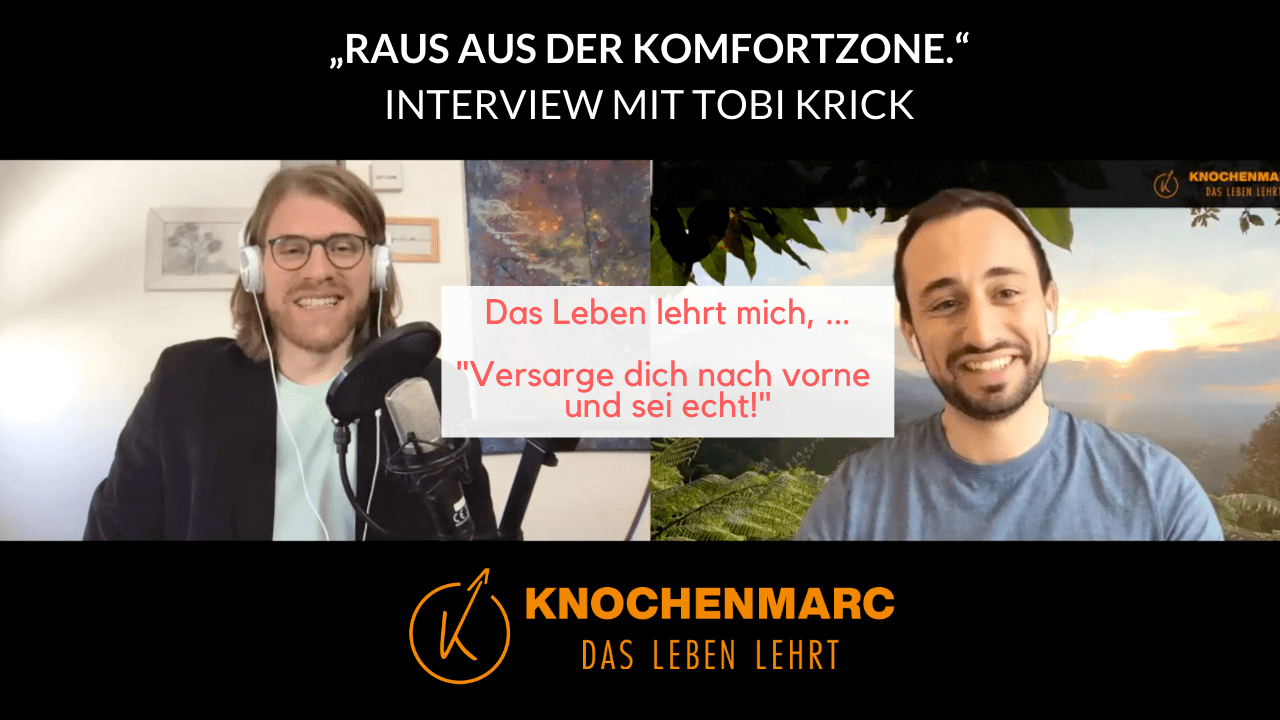 #34 „Raus aus der Komfortzone.“ - Interview mit Tobi Krick - Marc ...
