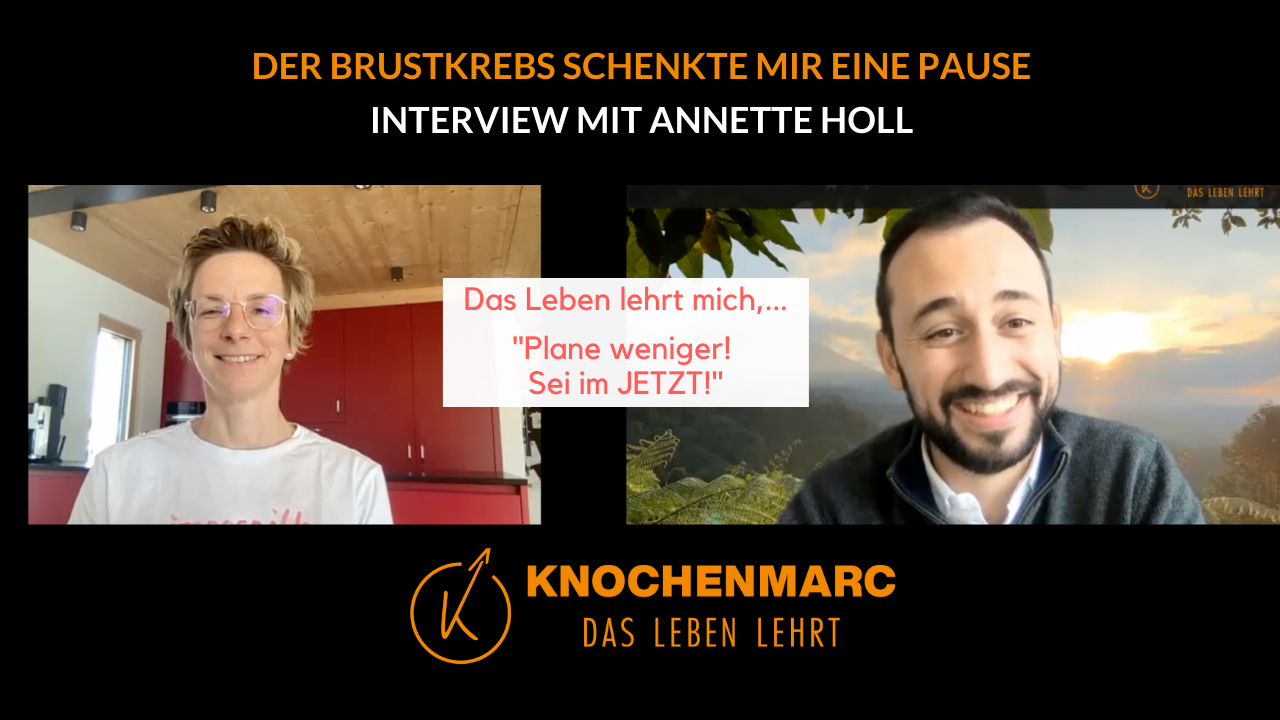 #80 Der Brustkrebs schenkte mir eine Pause - Interview mit Annette Holl ...